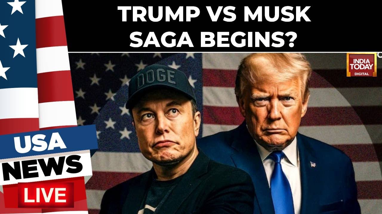 Trump VS Musk Fight LIVE Updates | Battle of Billionaires Erupts Over ...