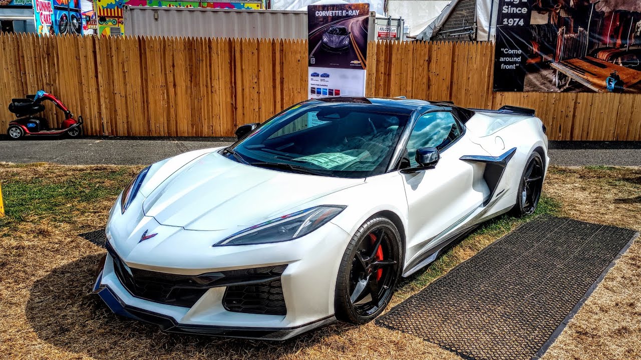 2025 CHEVY CORVETTE ERAY 6.2L V8 655HP EXT ARTIC WHITE/BLACK INT FULL ...
