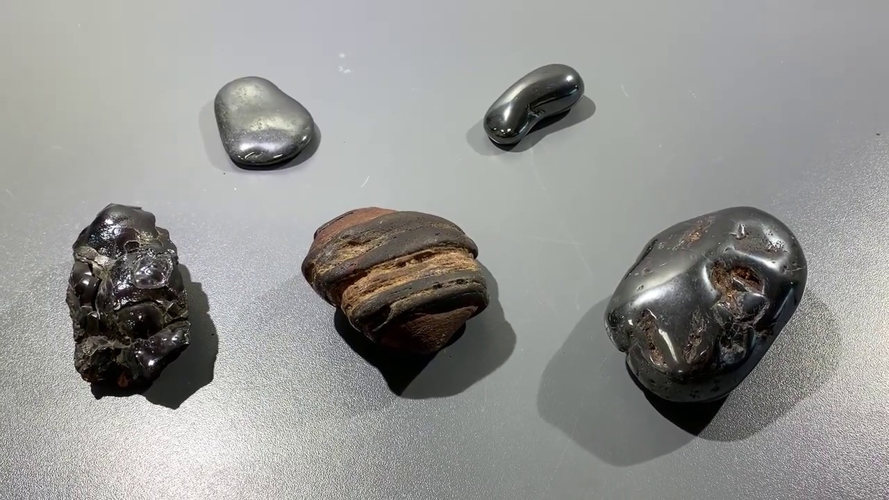 Hematite types - Crystal varieties series - YouTube