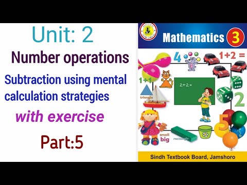 Math class 3 || Unit 2 Number Operations || Subtraction using mental ...