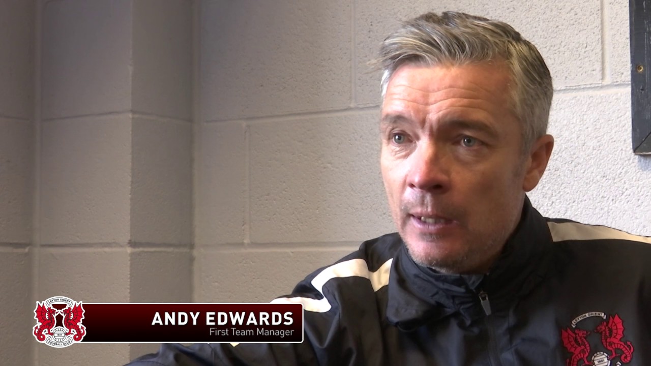 PREVIEW: Manager Andy Edwards looks ahead to the O's home fixture ...