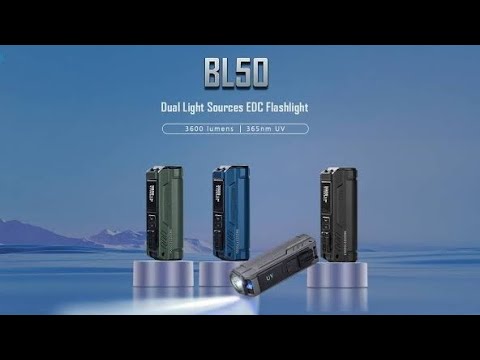 İmalent BL50 3600 Lümen ve 365 nm UV El Feneri. Herşey Dahil Bir EDC Arayana