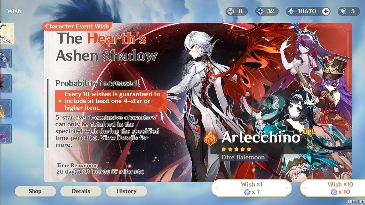 Pulling for Arlecchino!! ( Filler video sadly ) - YouTube