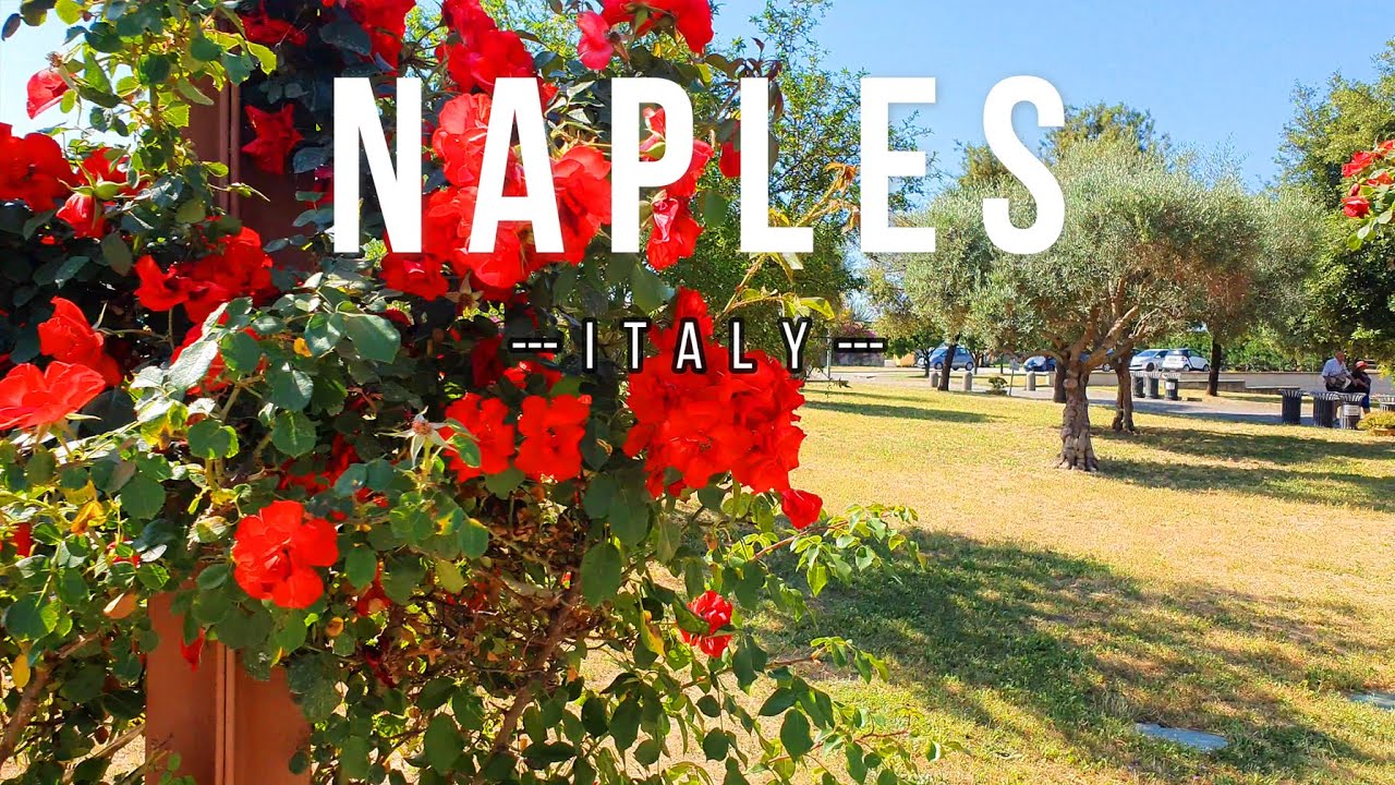 NAPLES ITALY (4K UHD) Amazing Beautiful Nature Scenery with Relaxing ...