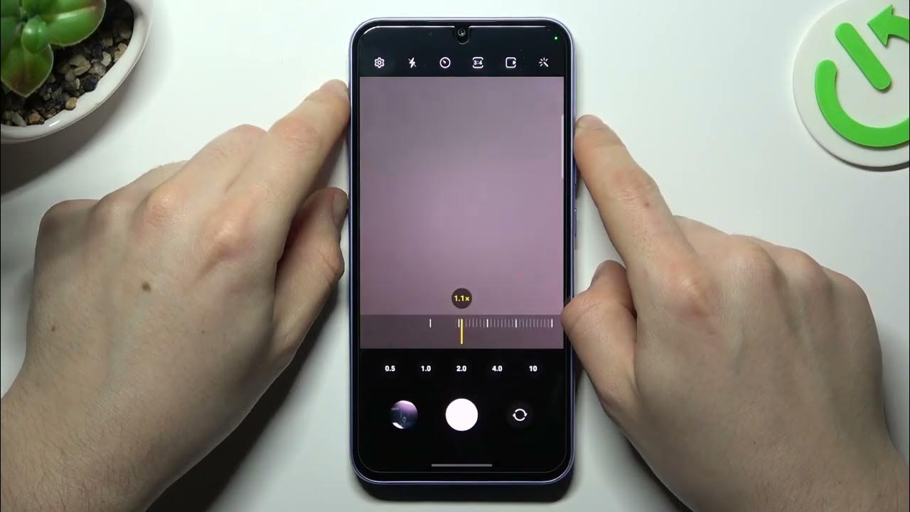 How To Change Volume Buttons Functions In Camera On Samsung Galaxy A34 5G - YouTube
