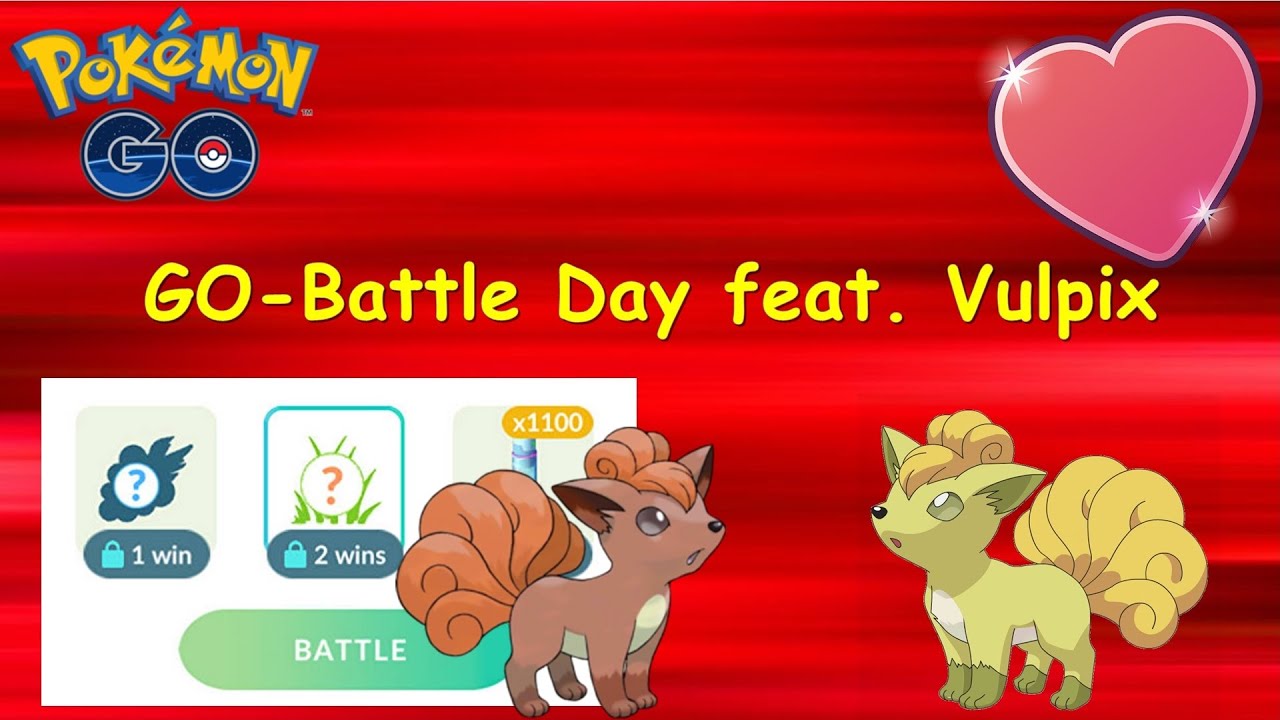 GO-Battle Day feat Shiny Vulpix | Pokemon GO PVP-Aktion Live - YouTube