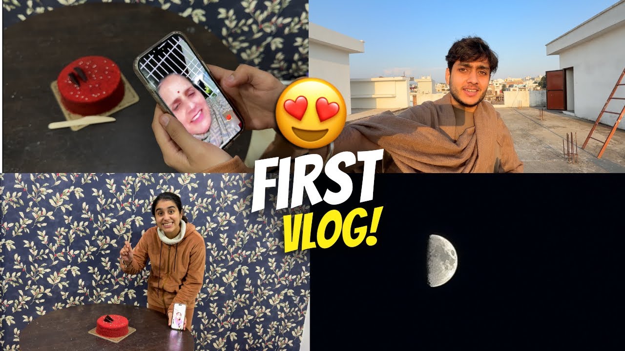 First Vlog with iPhone 😍 4K Celebration 😂 - YouTube