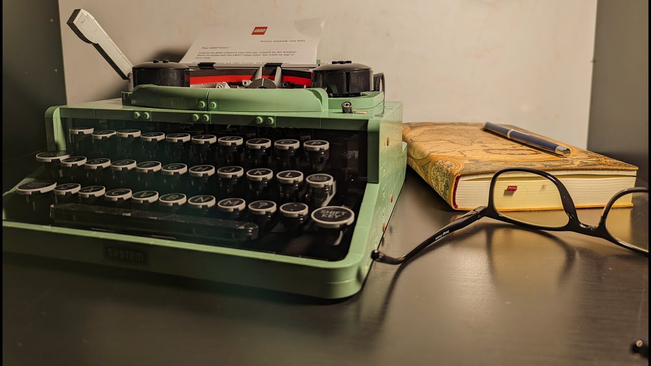 LEGO Ideas 21237 Typewriter Speed Build - YouTube