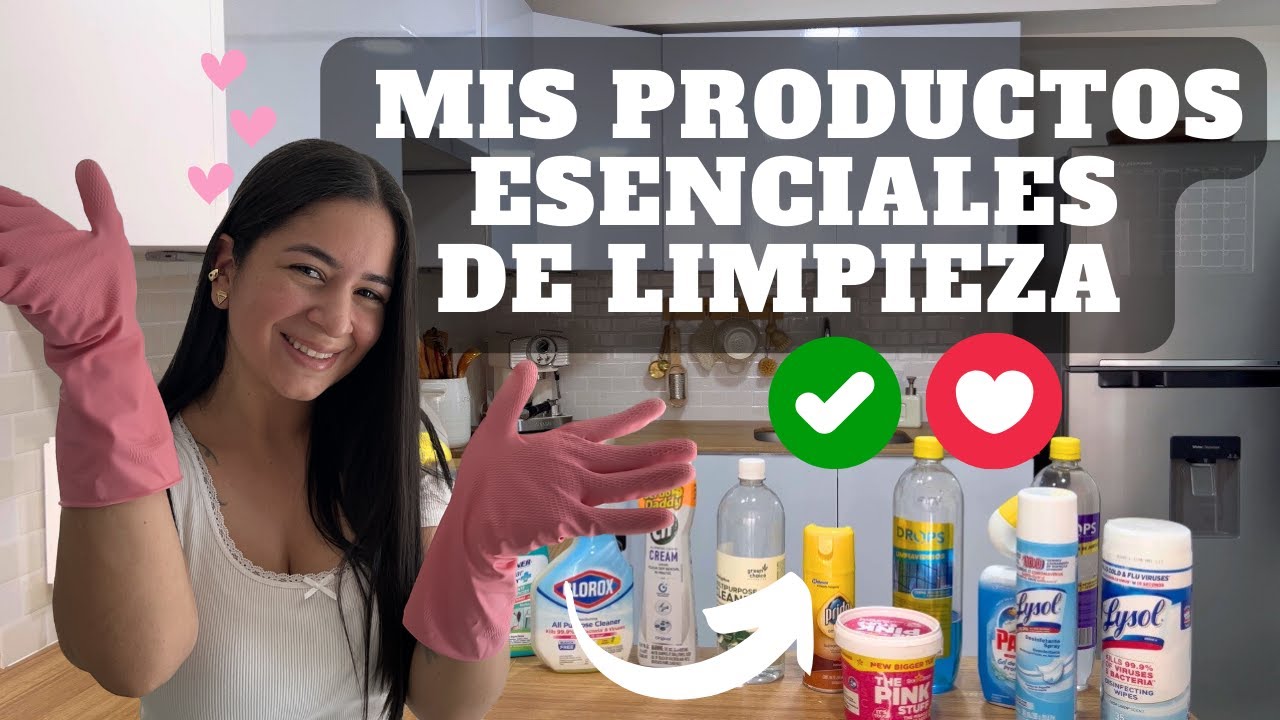 ESENCIALES DE LIMPIEZA ♻️: MIS PRODUCTOS IMPRESCINDIBLES PARA UN HOGAR RELUCIENTE 🏠 - YouTube