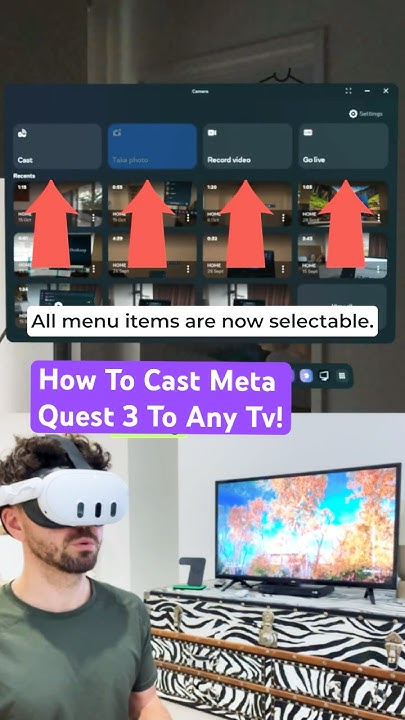 How to Cast Meta Quest 3 to ANY TV - YouTube