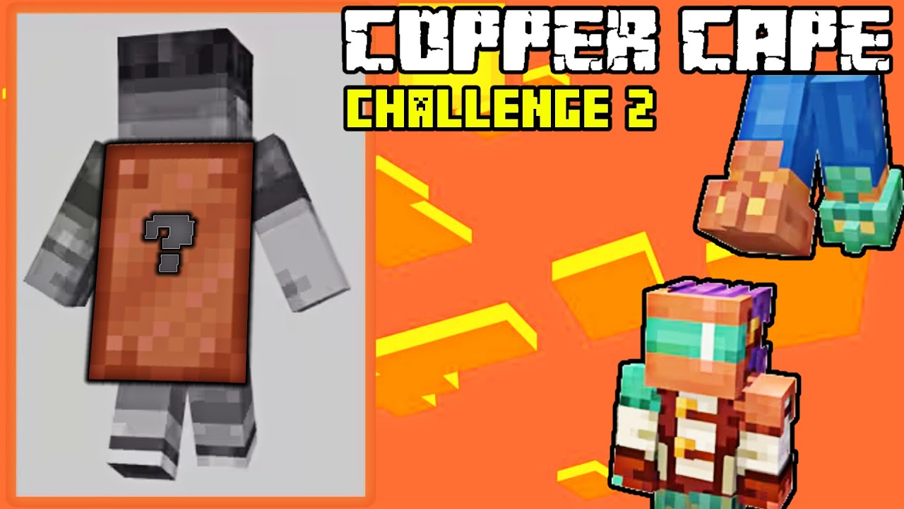 Minecraft COPPER CAPE Community Challenge 2 - YouTube