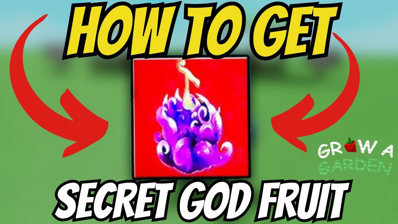 How To GET SECRET GOD FRUIT In Grow A Garden (GOD FRUIT SHOWCASE) - YouTube