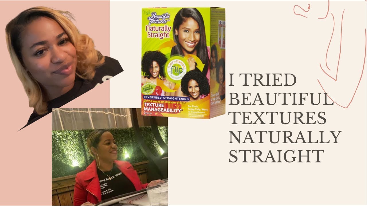 Beautiful Textures: Naturally Straight 3 Week/1 Month Update - YouTube