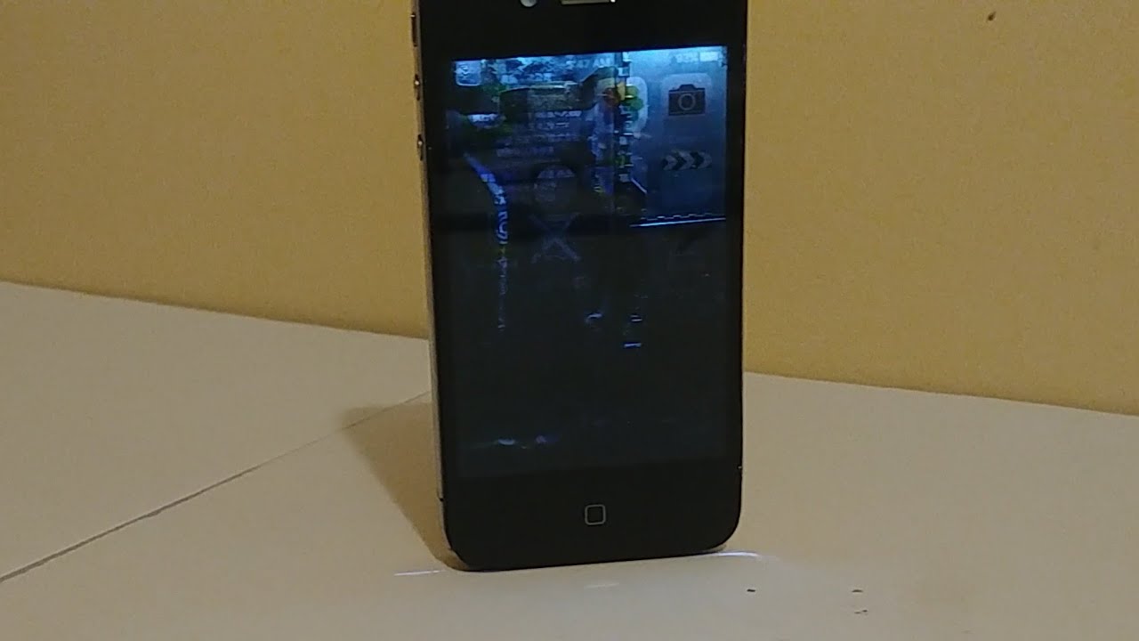 The custom transparent iPhone 4S - YouTube