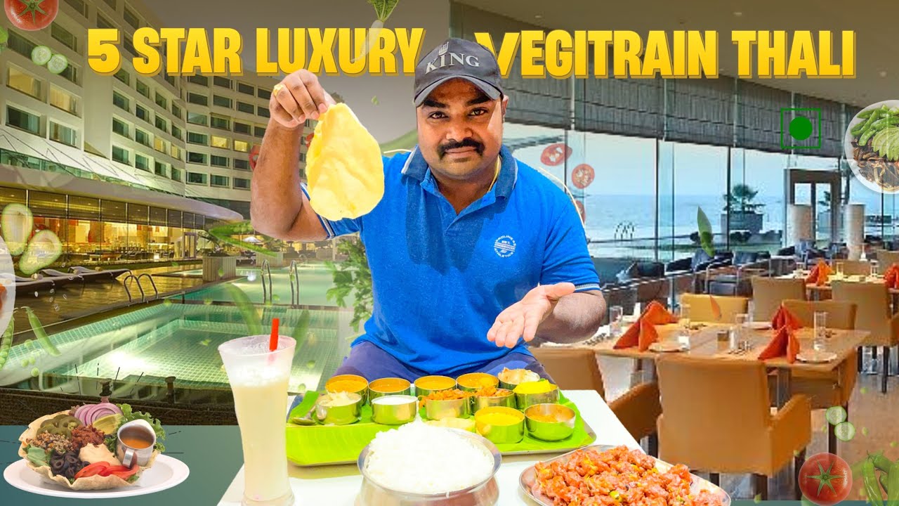 Luxurious 5 Star Vegetarian Thali || Luxury Restaurant || Delicious ...