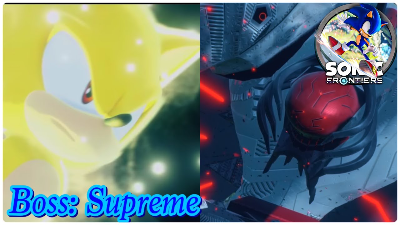 SONIC FRONTIERS - Boss: Supreme - YouTube