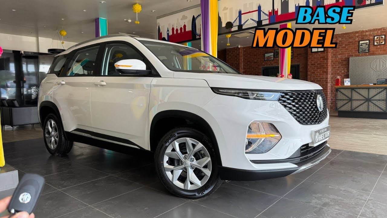 (इसका Base Model भी आता है?😮)2024 MG Hector Plus Style Base model 2.0 ...