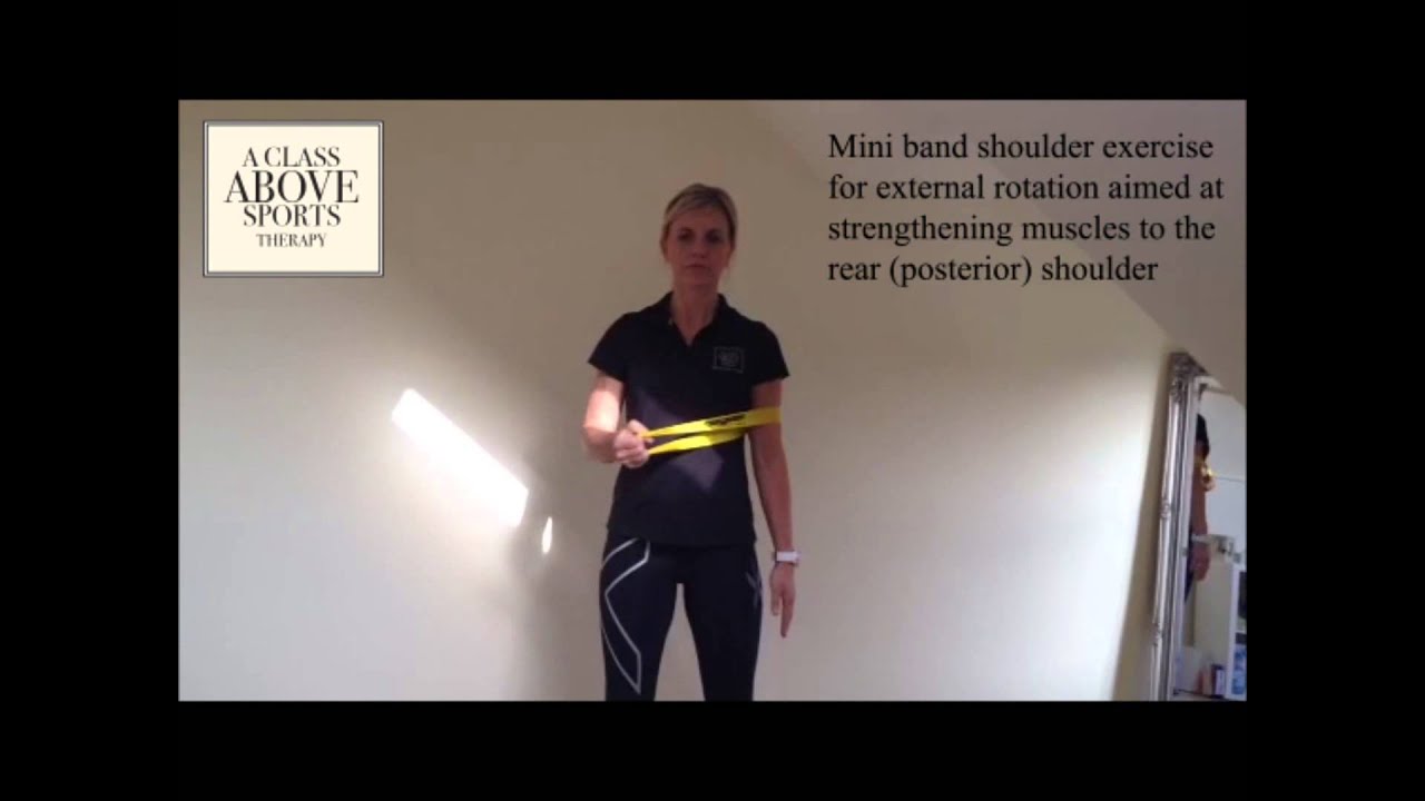 Mini Band Shoulder - YouTube