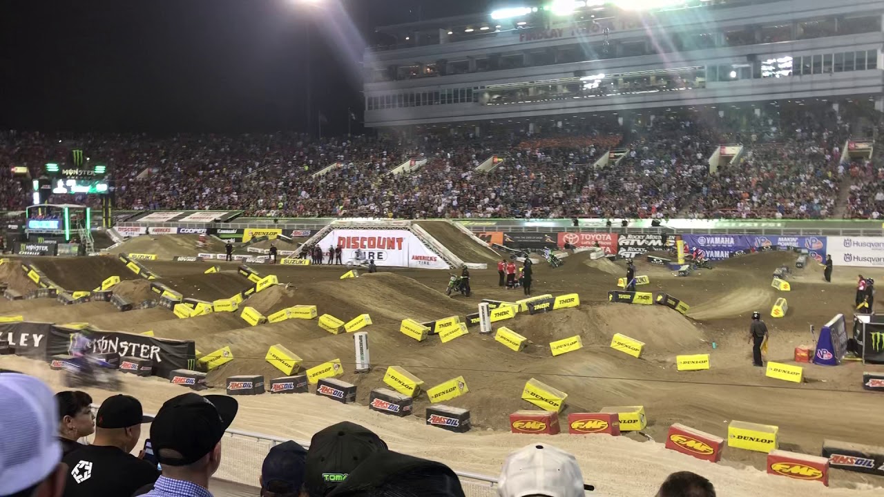 The Last Lap For Supercross At Sam Boyd Stadium (2017) - YouTube