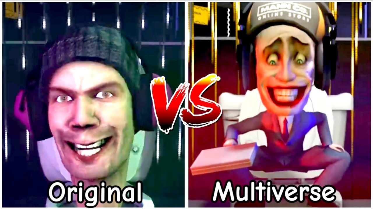 SKIBIDI TOILET ORIGINAL 🆚 MULTIVERSE 453 - YouTube