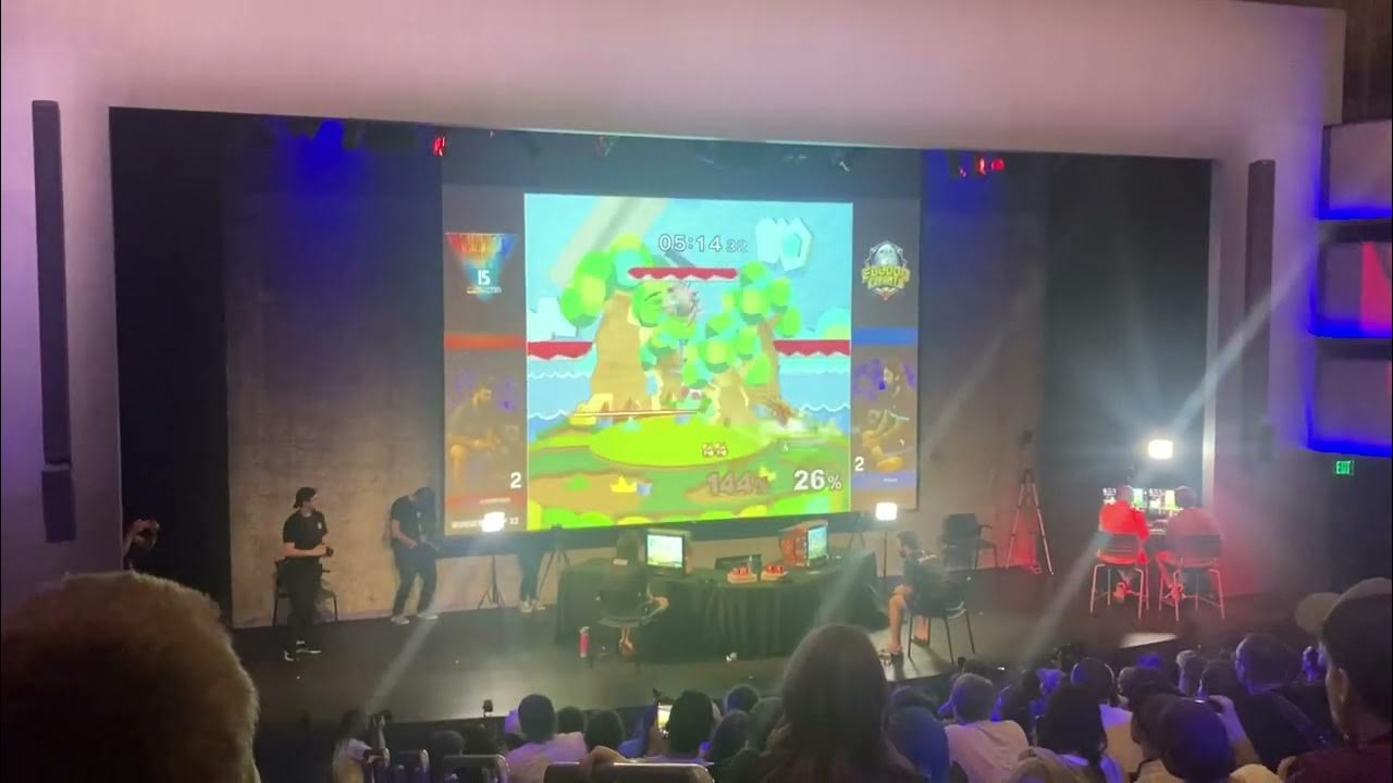 Mango vs Hungrybox at Tipped Off 15 - Game 5 Ending (Crowd POV) - YouTube