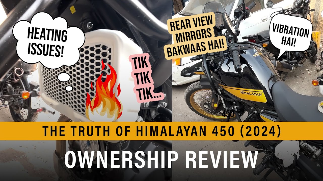 Royal Enfield Himalayan 450 Issues & Problems - Should you buy or not ...