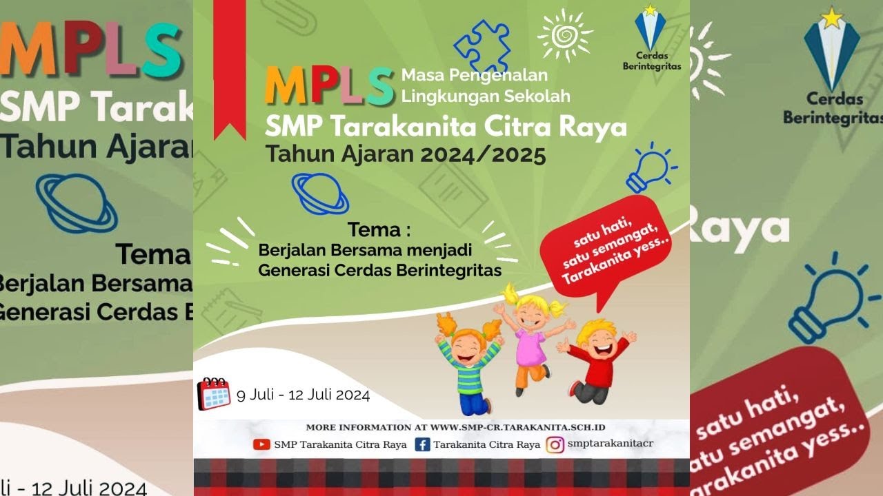 MPLS SMP Tarakanita Citra Raya - Cinta Lingkungan - YouTube