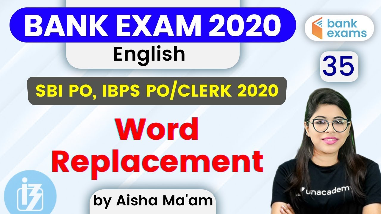 4:00 PM - SBI PO and IBPS PO/Clerk 2020 | English by Aisha Rasheed ...