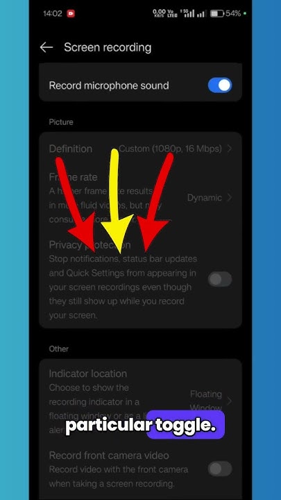 HOW TO DISABLE NOTIFICATION ALERTS WHILE SCREEN RECORDING - YouTube