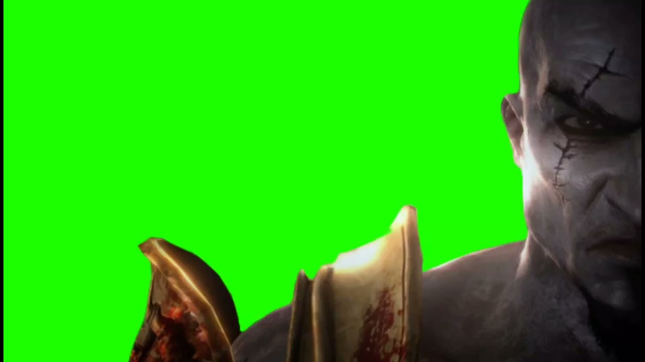 green screen kratos status - YouTube
