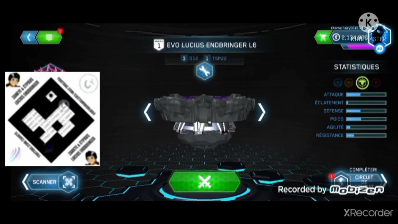 beyblade burst app qr code evo hyperion flamebringer et lucius ...