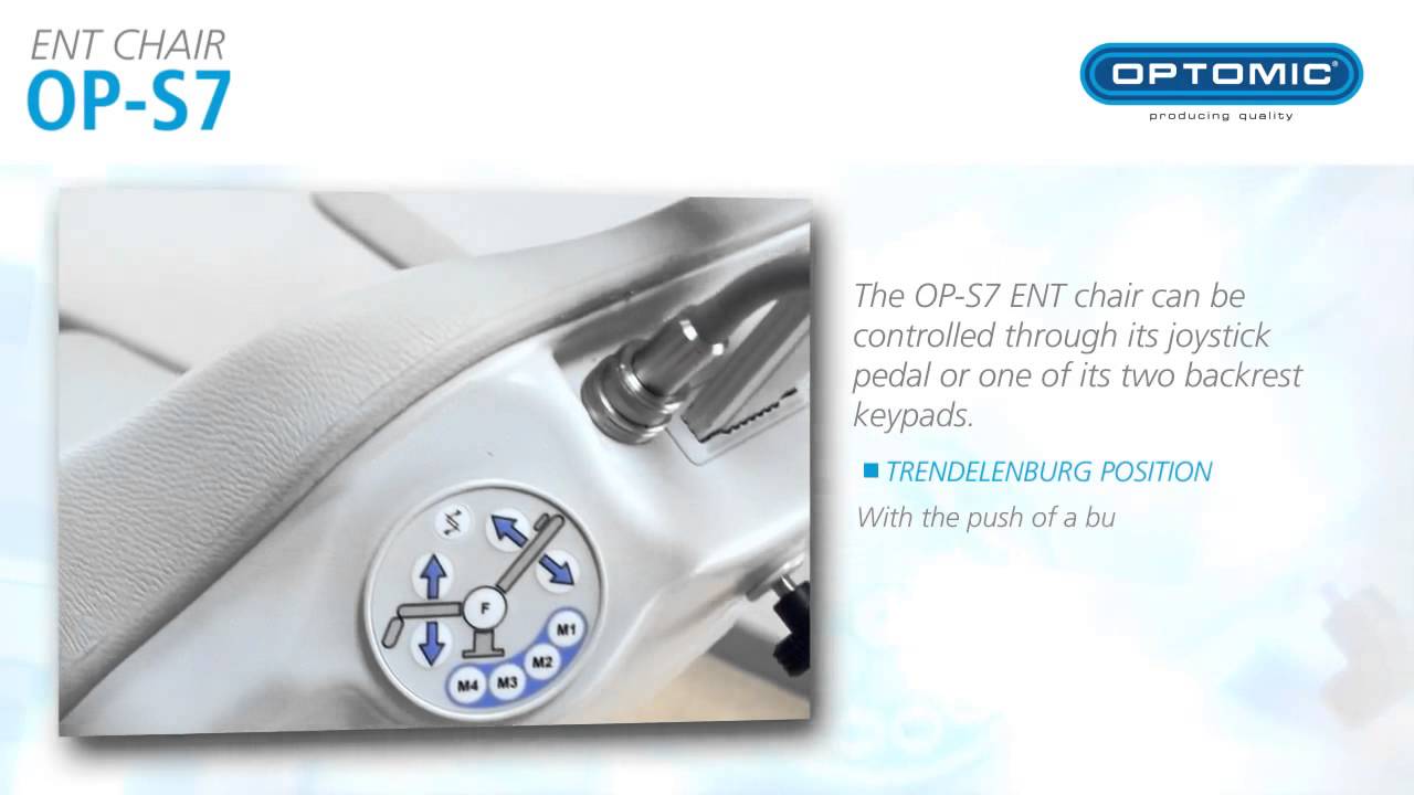 Fotel laryngologiczny Optomic OP-S7 - YouTube