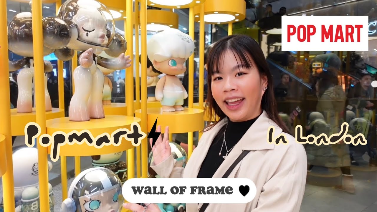 บุก Popmart in London ครั้งแรก!! | ของเยอะมาก | Smilez Fay - YouTube