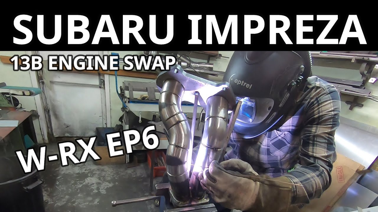 13BWRX EP6 Manifold - YouTube