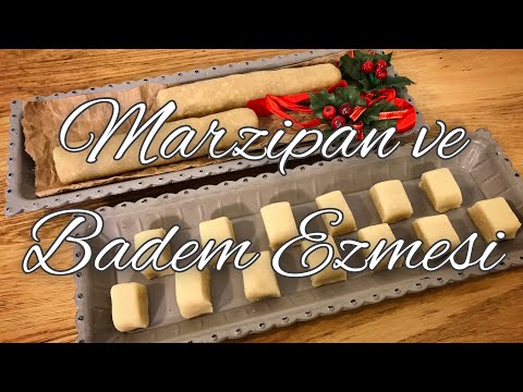 Badem Ezmesi ve Marzipan Tarifi - Vegan Tatlı Tarifleri