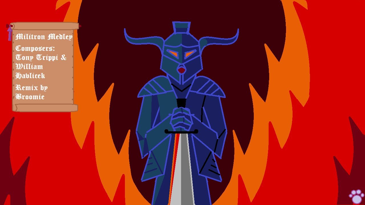 [Link: The Faces of Evil] Militron Remix Zelda II Style - YouTube