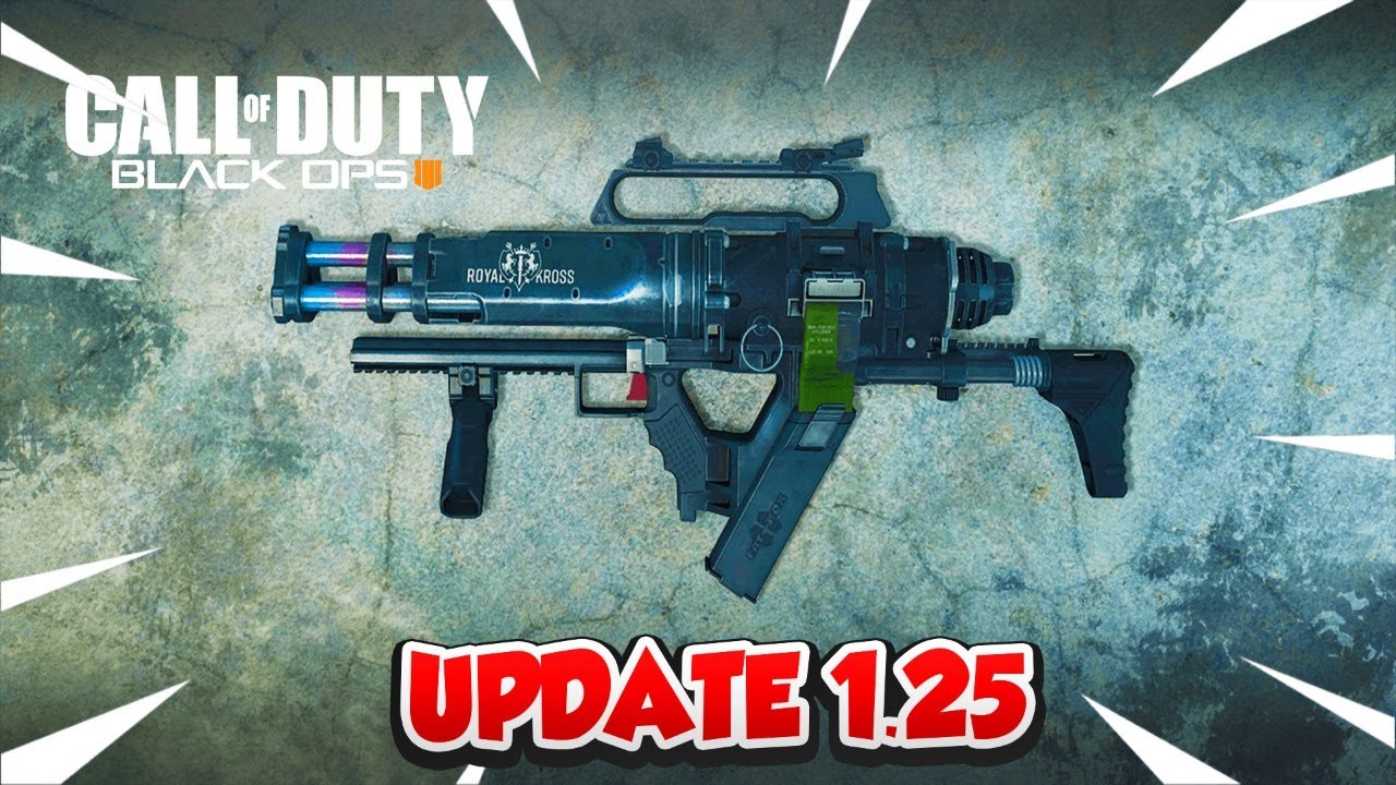 BLACK OPS 4 NEW UPDATE 1.25 / NEW MICRO MG 9mm, NUKETOWN 24/7 / (BO4 ...