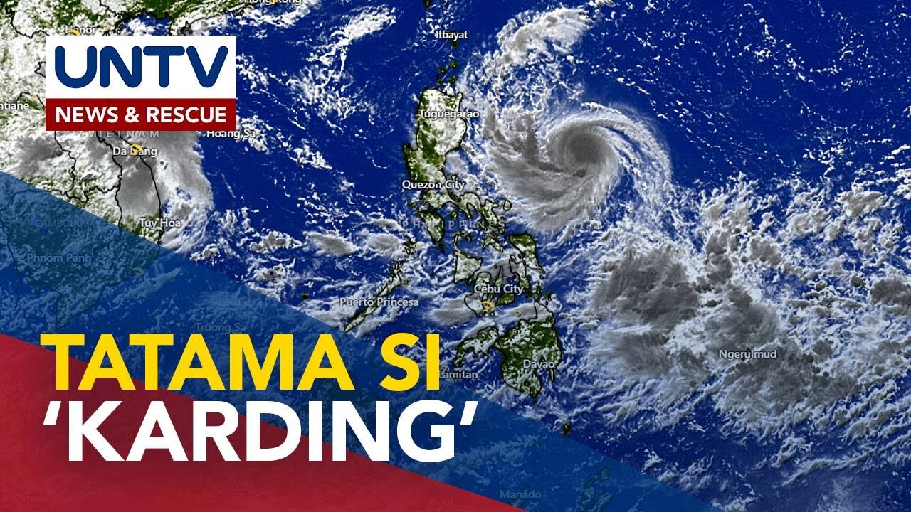 WEATHER UPDATE: ‘Karding,’ posibleng tumama sa northern Luzon; babala ...