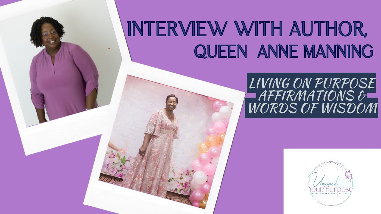 INTERVIEW WITH AUTHOR, QUEEN ANNE MANNING - YouTube