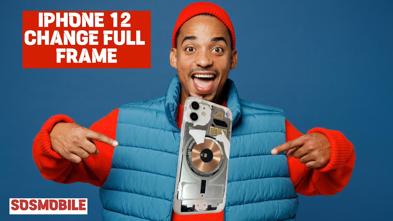 Change Full Frame + Screen iphone 12-12 Pro - YouTube
