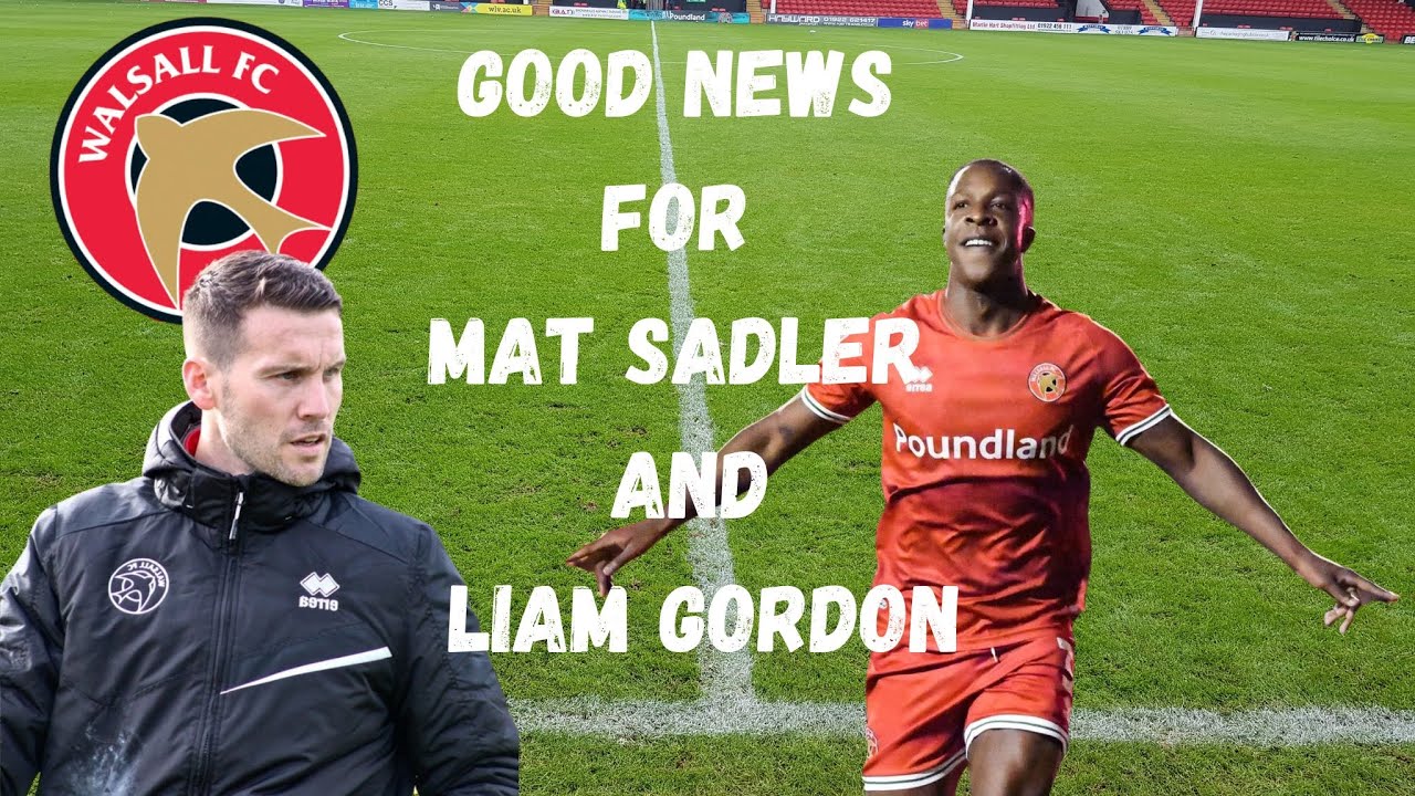 Good News for Mat Sadler and Liam Gordon - YouTube