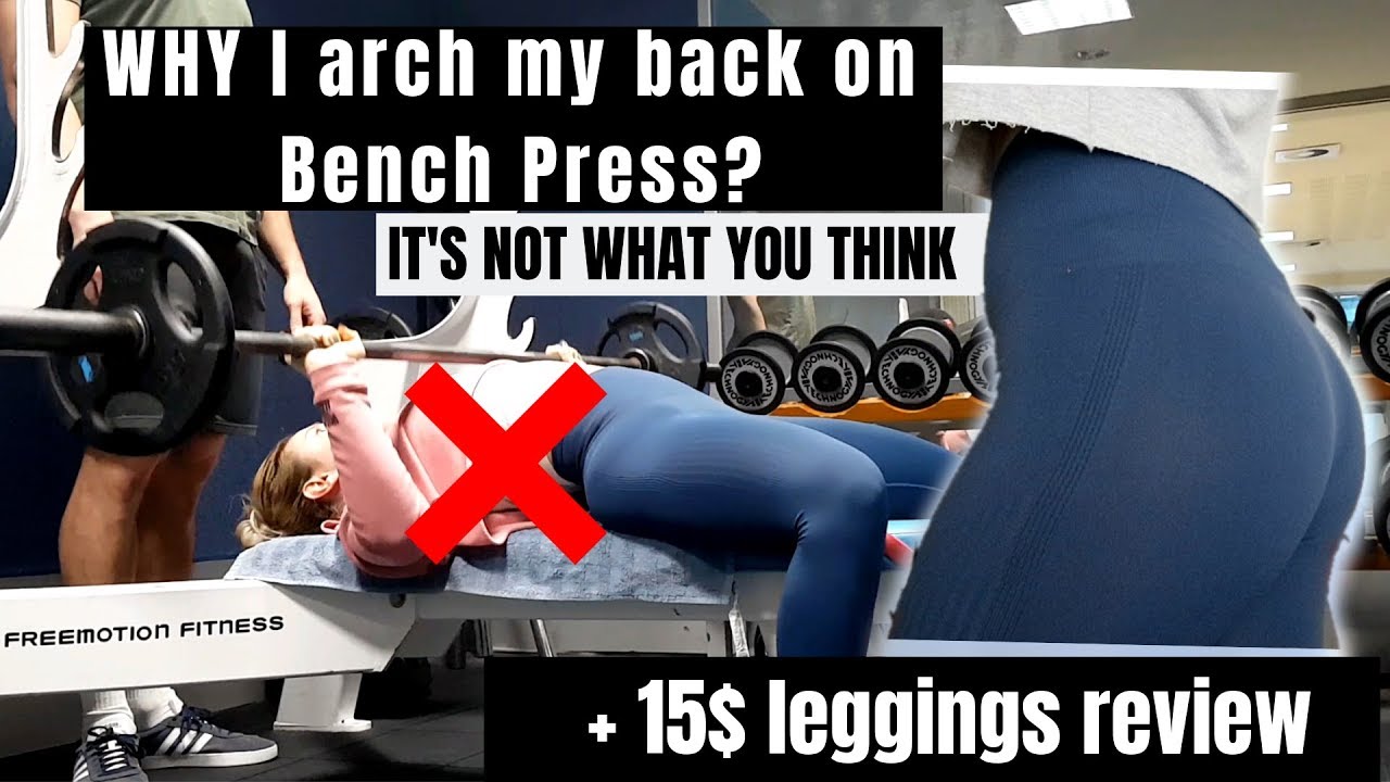 Upper Body Workout | Why I Arch My Back + 15$ Leggings Review - YouTube