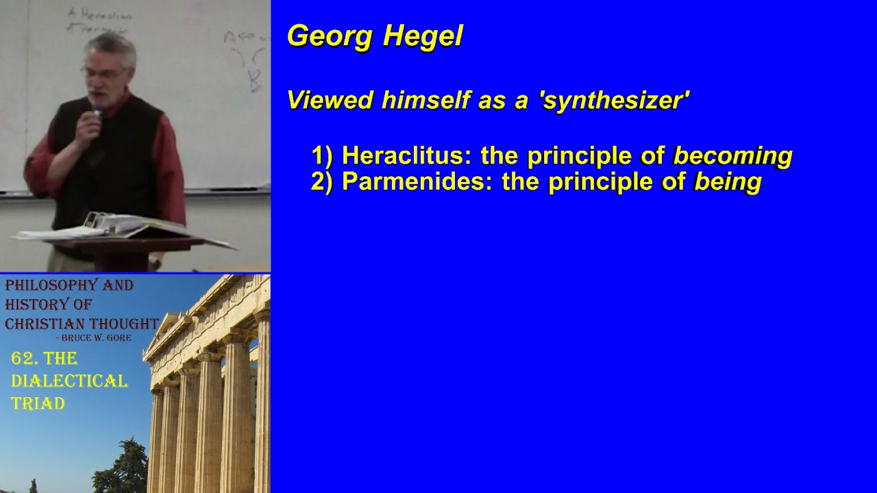 62. Hegel's Dialectical Triad - YouTube