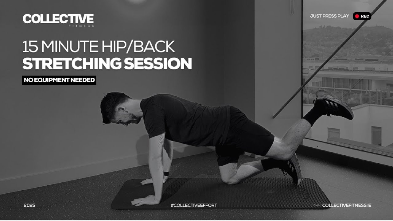 15 Minute Back & Hip Mobility/Stretching Session | Conor Corcoran - YouTube
