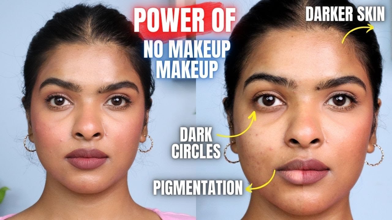 The POWER of NO MAKEUP MAKEUP on Brown Skin ( less is more ) | 4K ...