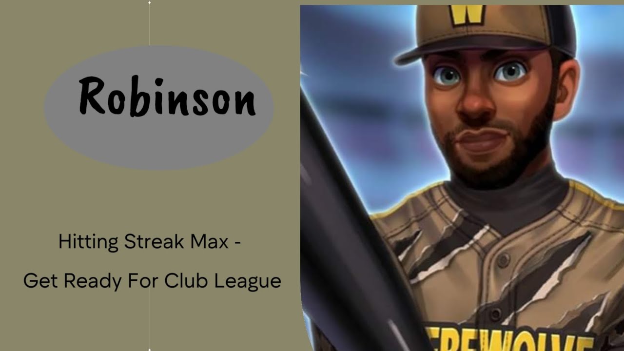 Baseball Clash- How to Max Robinson - YouTube