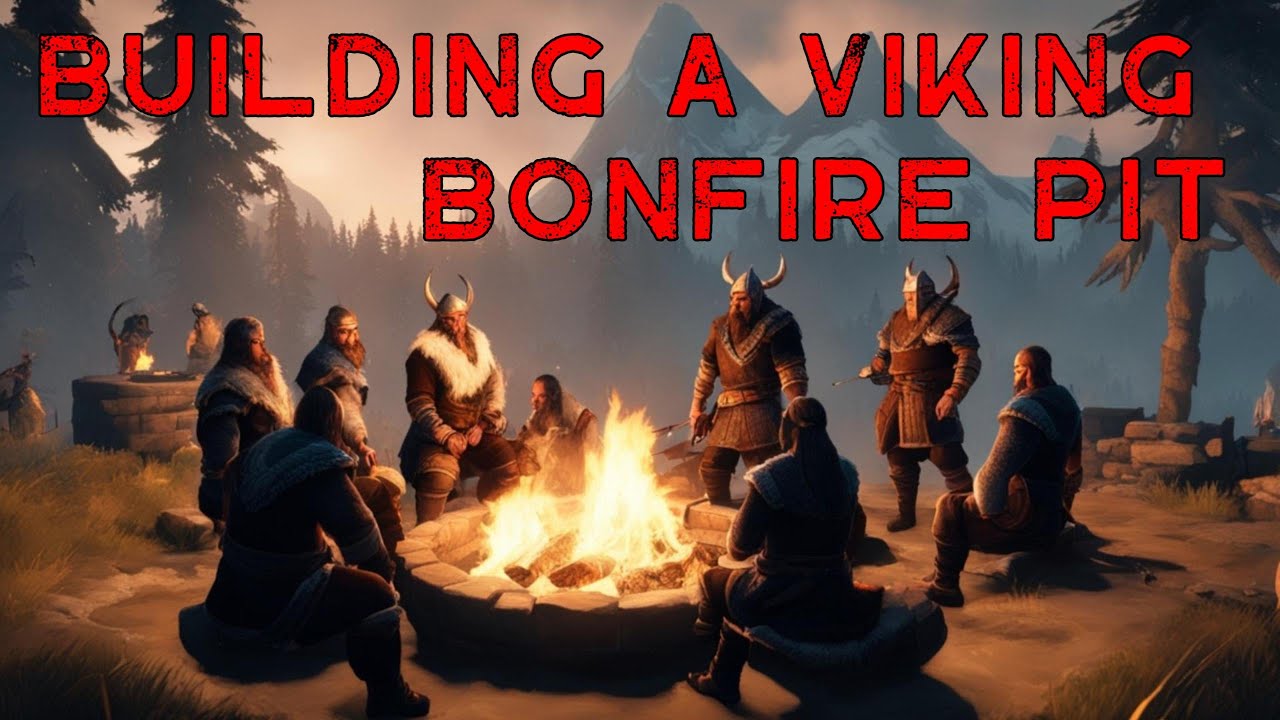 Building a Viking Bonfire Pit | Valheim: Ashlands | Co-op Survival ...