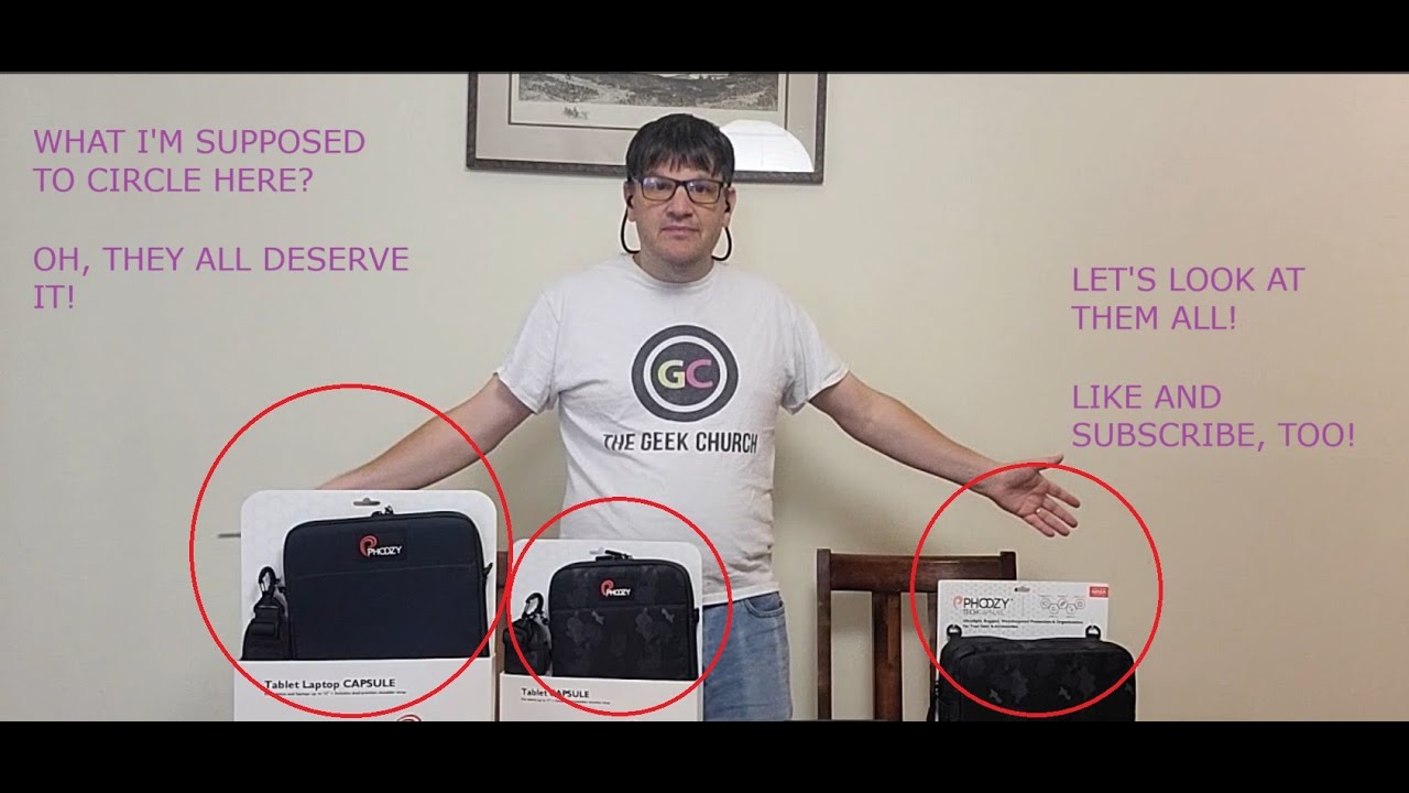 PHOOZY Review Part 1: Orion Capsule, Tech Capsule, Tablet/Laptop Capsule from TheGeekChurch.com ...