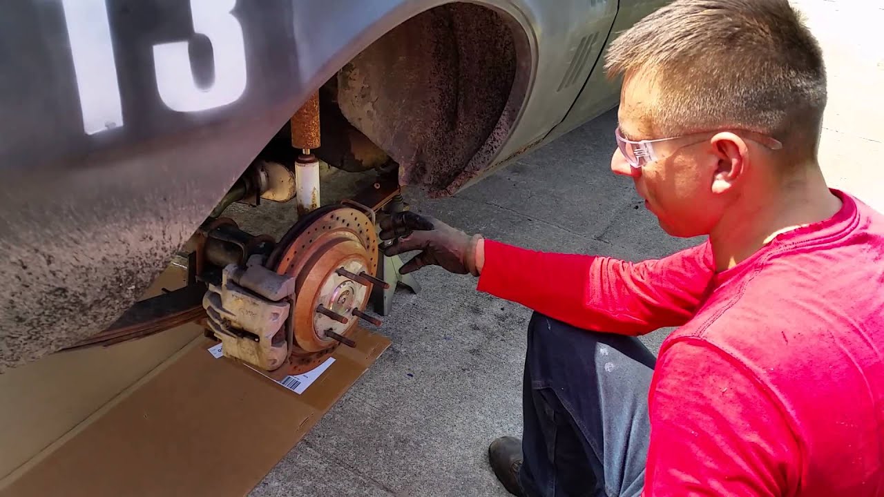 part 2 disc brakes gear ratio, replace, posi install 12 bolt rear end ...