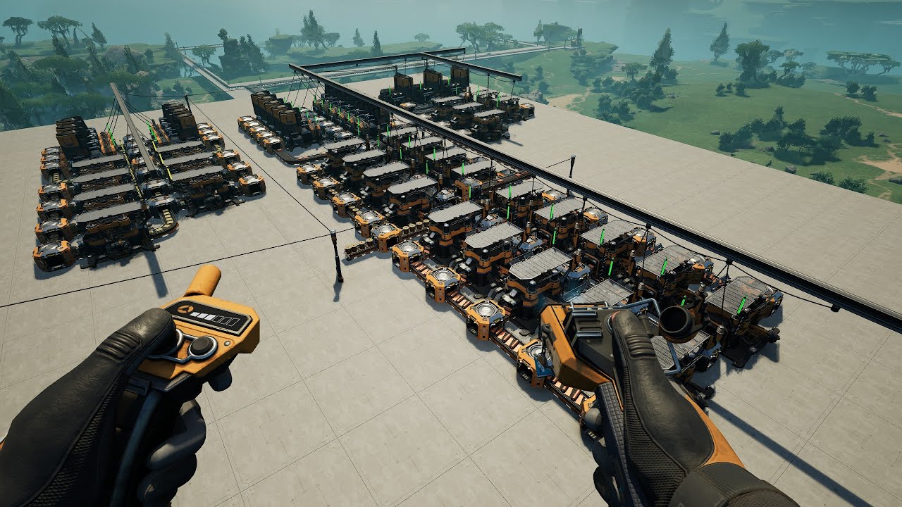 Satisfactory Session 55 Steuerstäbe Teil1 - YouTube